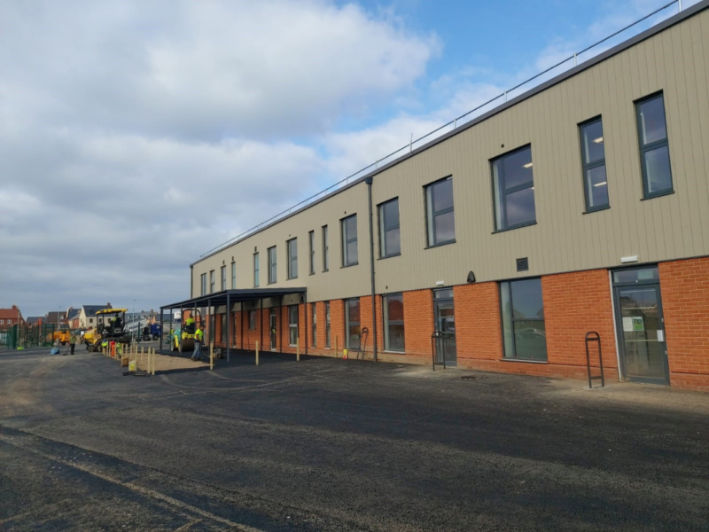 The Marie Weller primary school, Towcester Vale - Eden Facades
